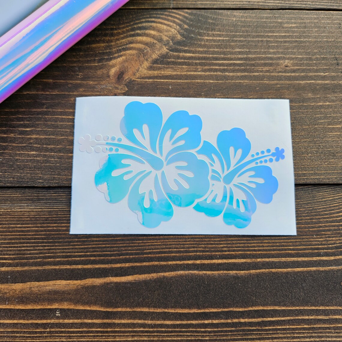 Hawaiian Flower Decal for Car Window Stickers for Car Bumper - Etsy