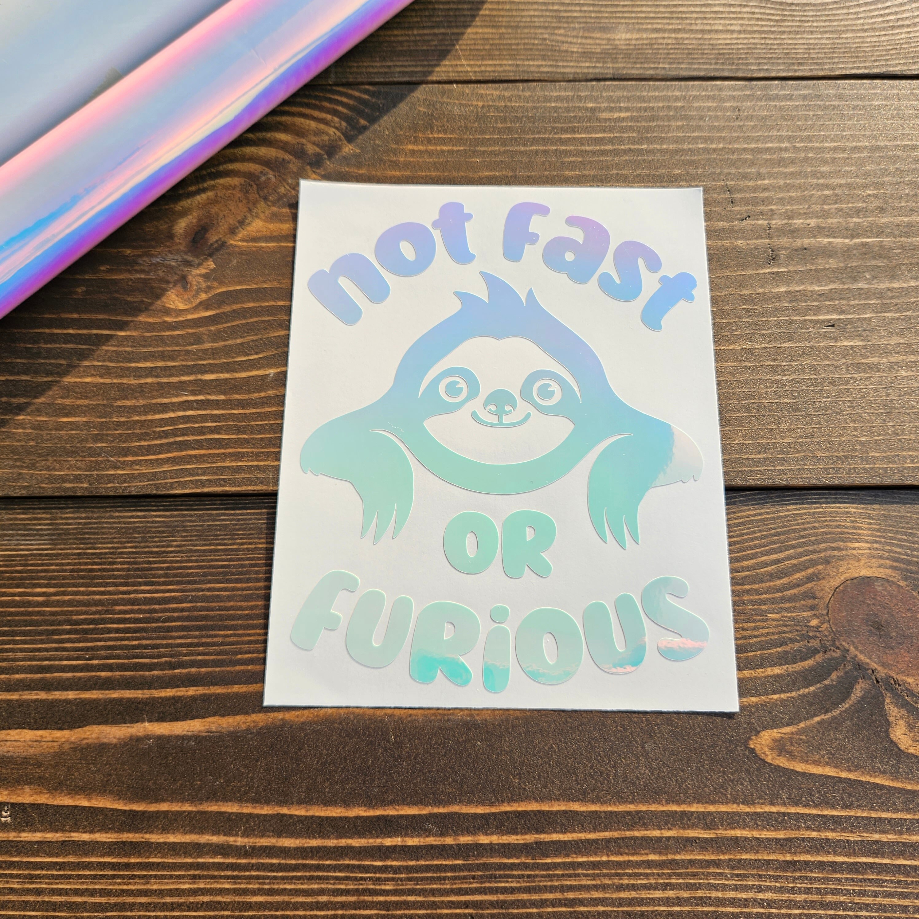 Sloth Car Decal Sticker for Car Bumper Sticker Cute Sloth Car - Etsy