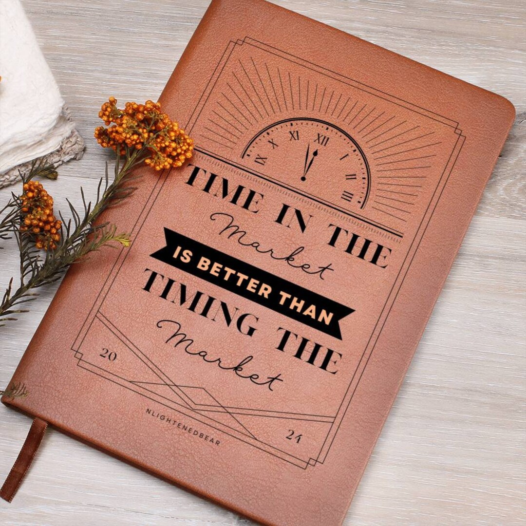 Finance Wisdom Journal – Investing Quote Notebook, Gift for Stock ...