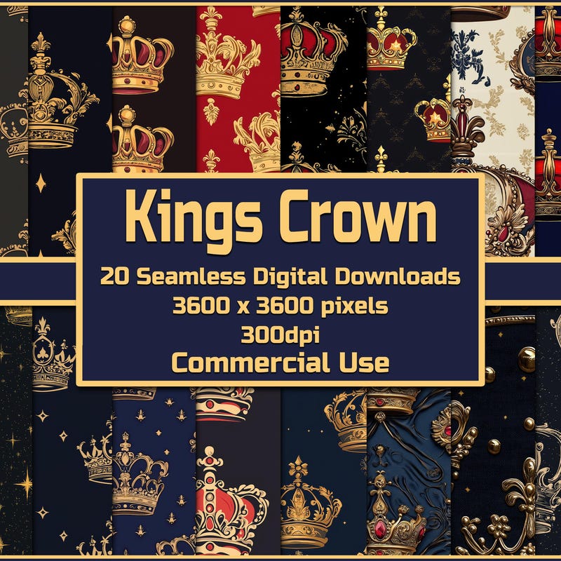 Crown Backdrop - Etsy