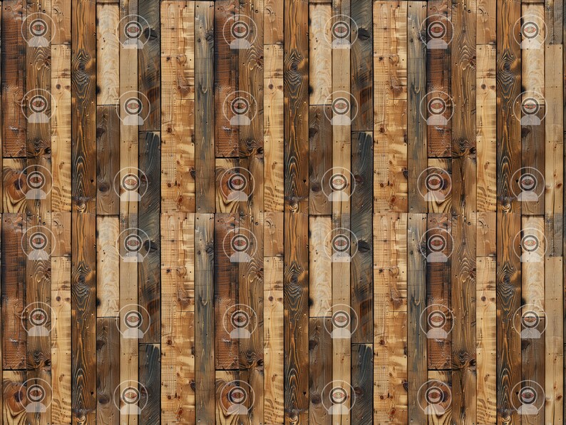 Rustic Wood Seamless Pattern Digital Download Tile Background Country ...