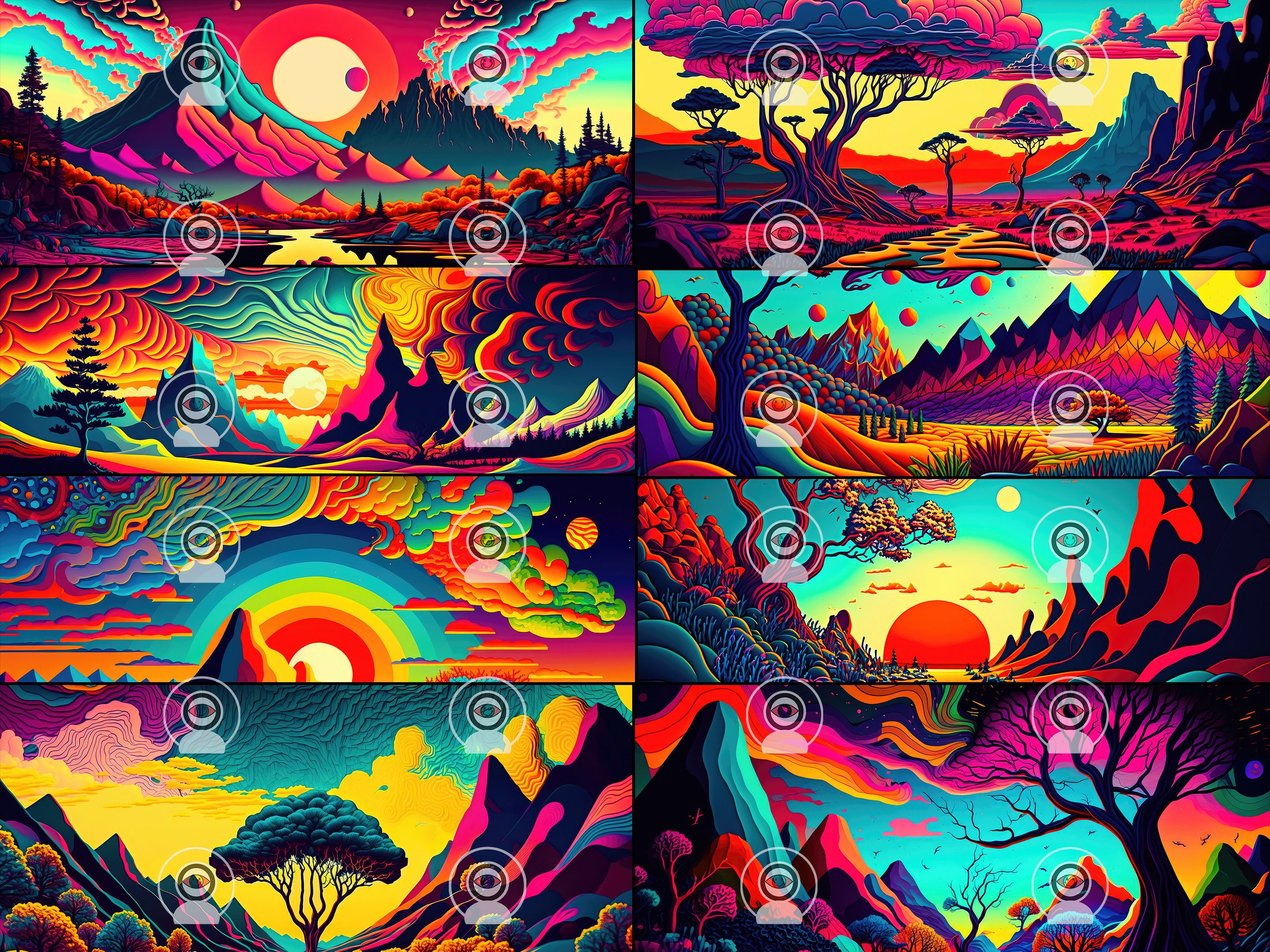 Psychedelic Backgrounds