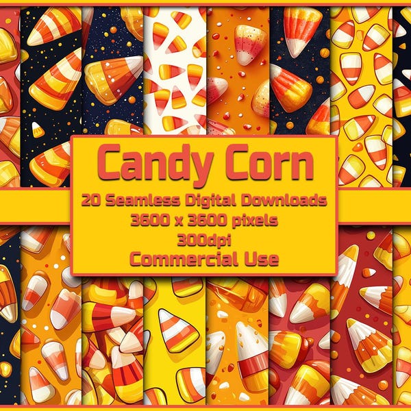 Candy Corn Printable - Etsy