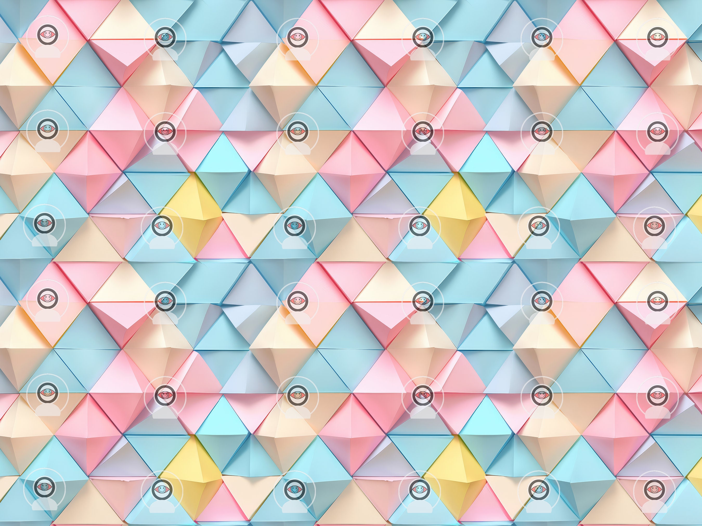 Pastel Design Patterns Digital Download Tile Background Soft Color ...