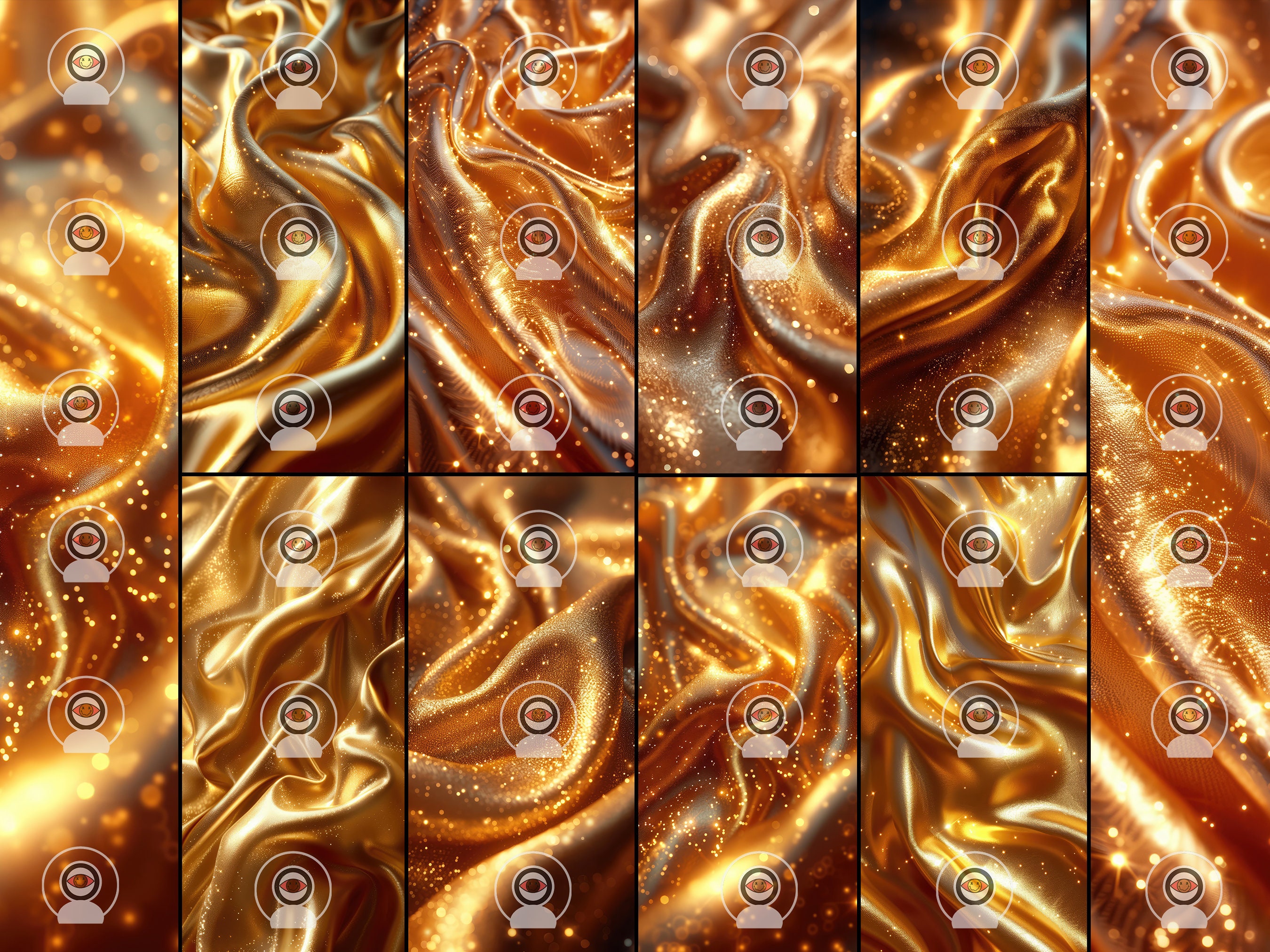 Gold Satin Phone Wallpaper 8 Digital Download Backgrounds Luxury Gold ...