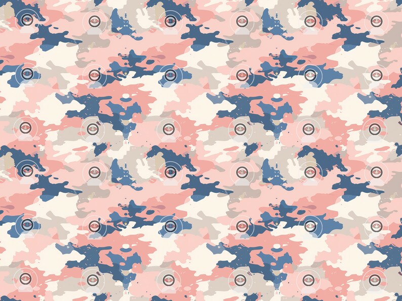 Pastel Camo Digital Download Tile Background Pastel Military Wallpaper ...