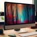 Ethereal Forest Desktop Wallpaper 12 Digital Download Backgrounds ...