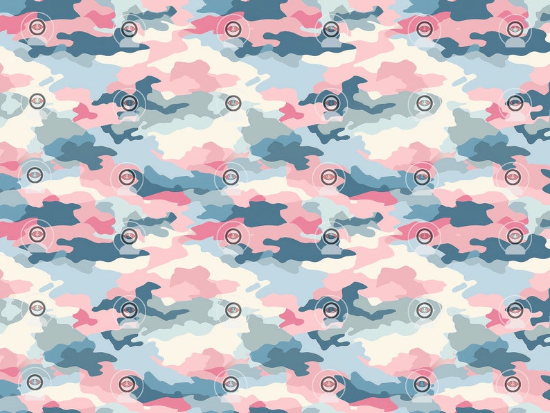 Pastel Camo Digital Download Tile Background Pastel Military Wallpaper ...