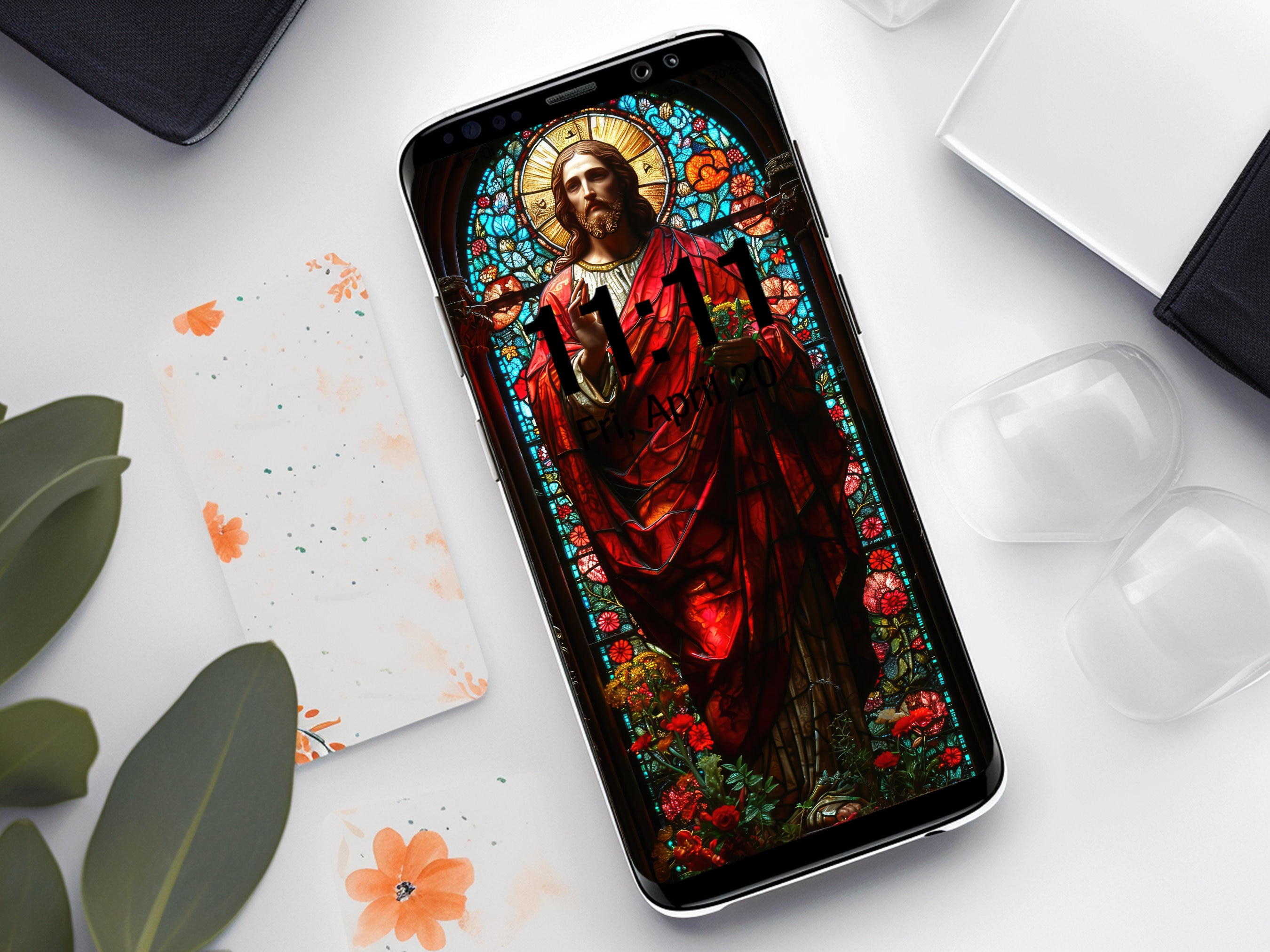 Jesus Christ Phone Wallpaper 8 Digital Download Backgrounds Christian ...