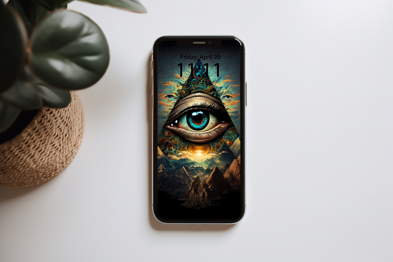 All Seeing Eye Phone Wallpaper 8 Digital Download Backgrounds ...