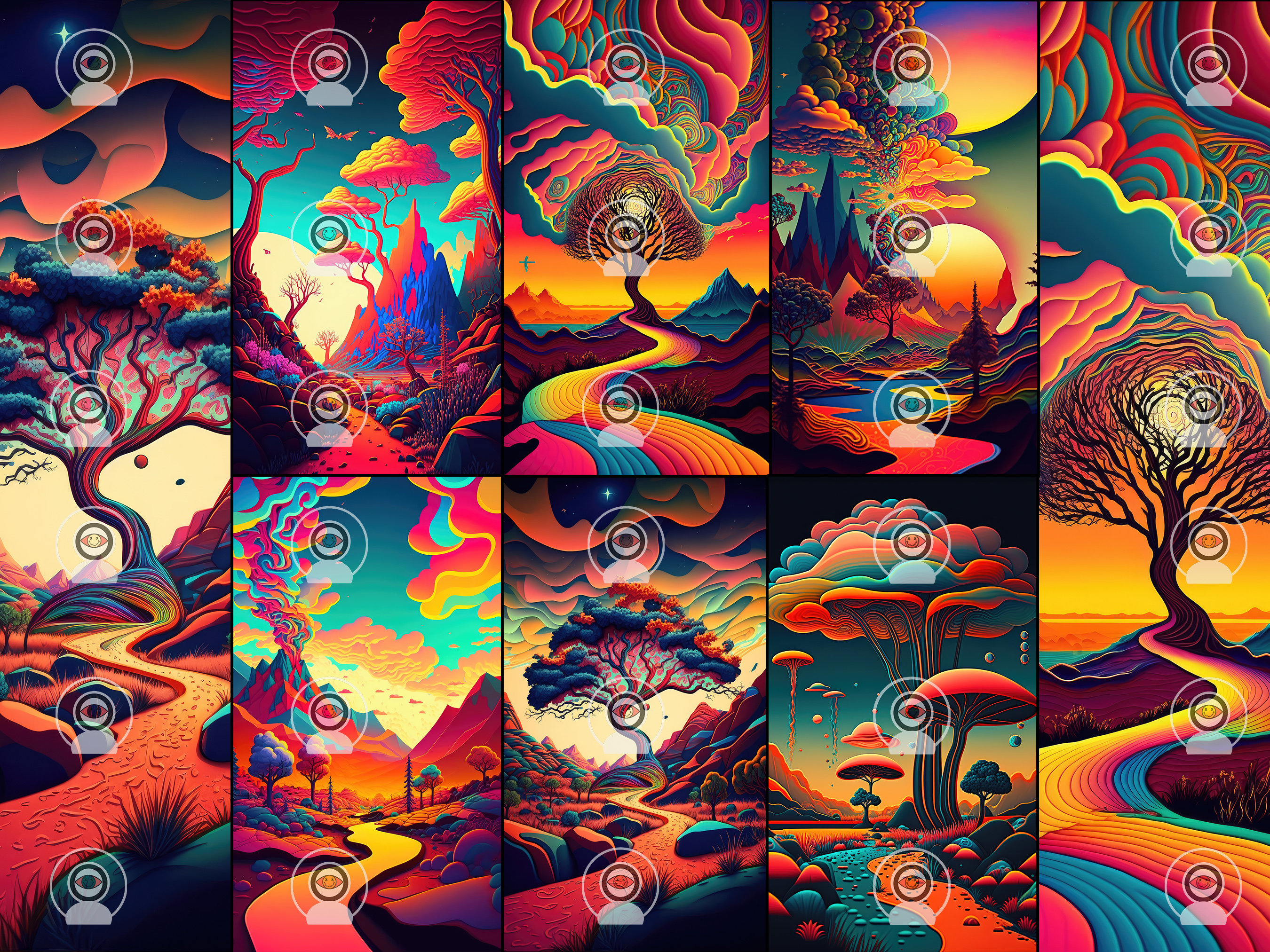 Trippy Animal Backgrounds For Iphone