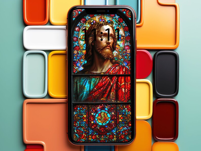 Jesus Christ Phone Wallpaper 8 Digital Download Backgrounds Christian ...