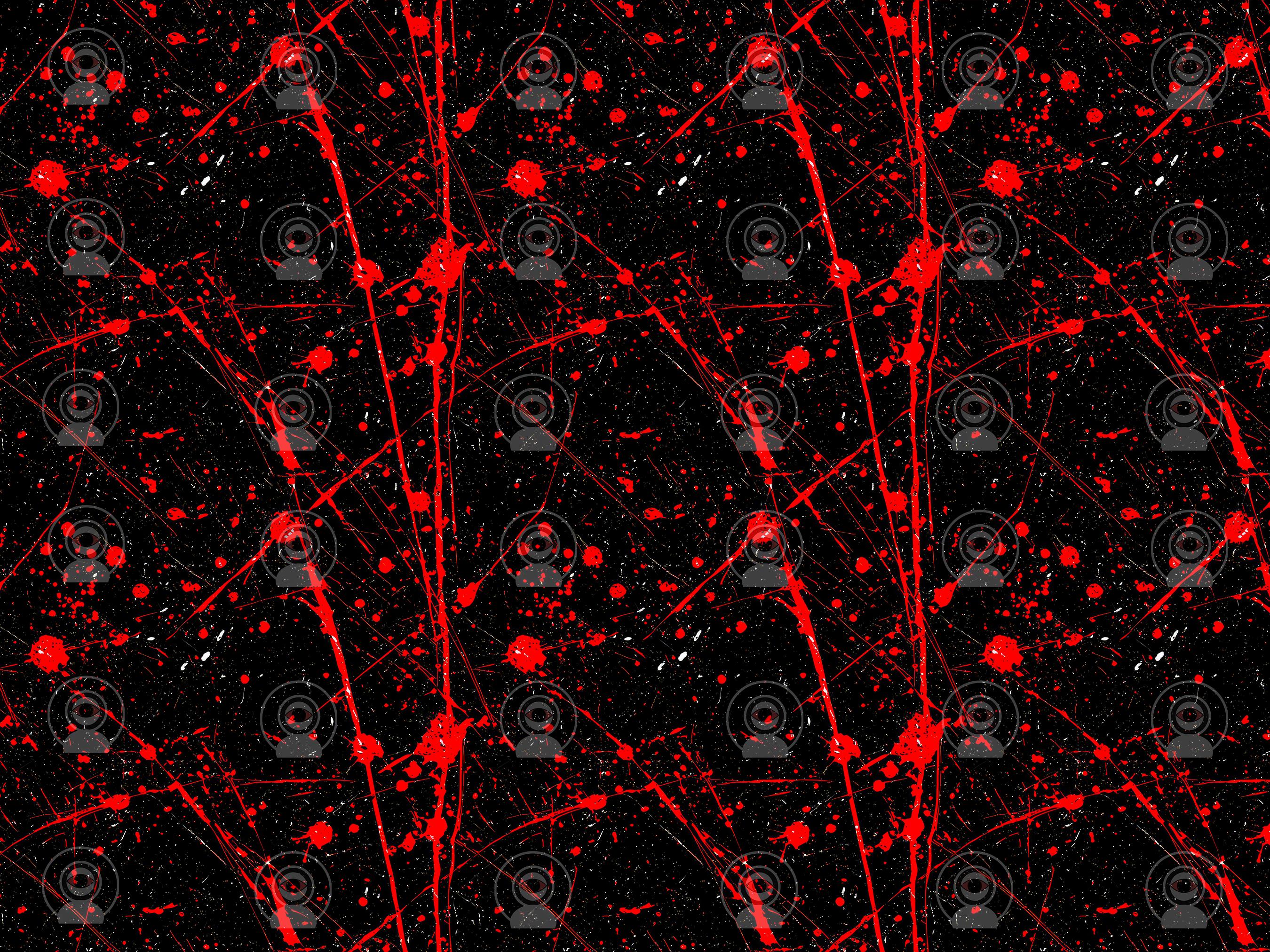 Blood Splatter Seamless Pattern Digital Download Tile Background Horror ...