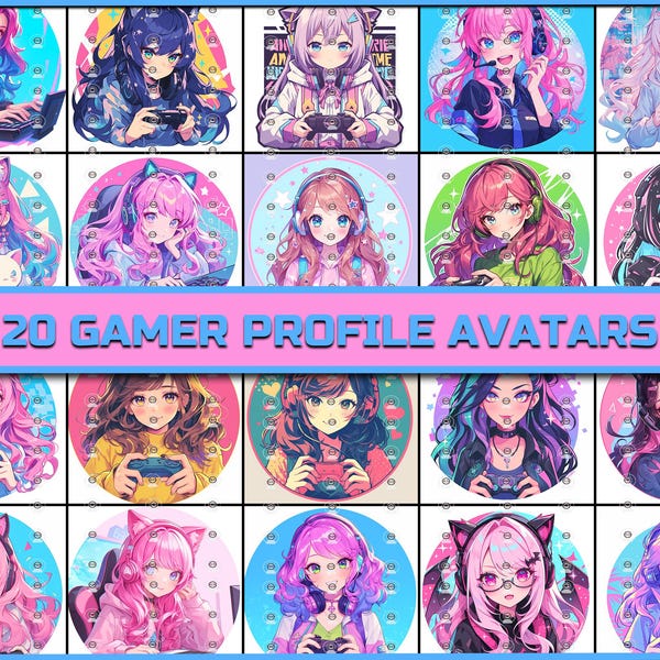Gamer Girl Pfp - Etsy