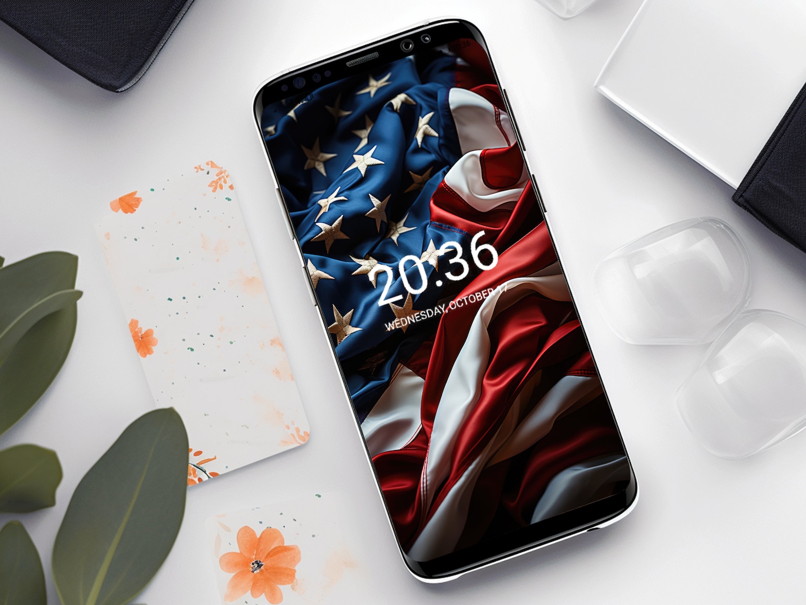 American Flag Phone Wallpaper 12 Digital Download Backgrounds Patriotic ...