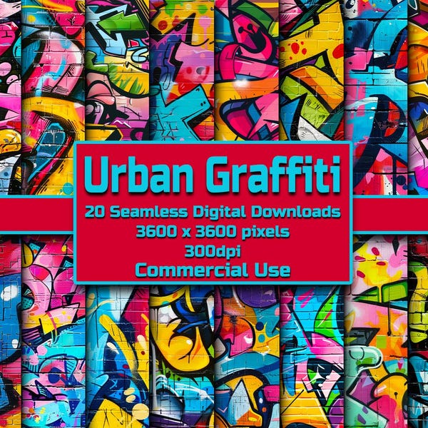 Graffiti Tiles - Etsy