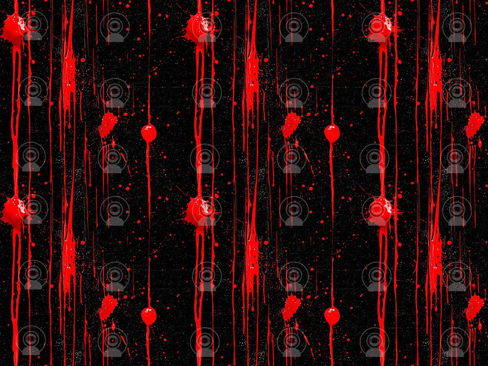 Blood Splatter Seamless Pattern Digital Download Tile Background Horror ...