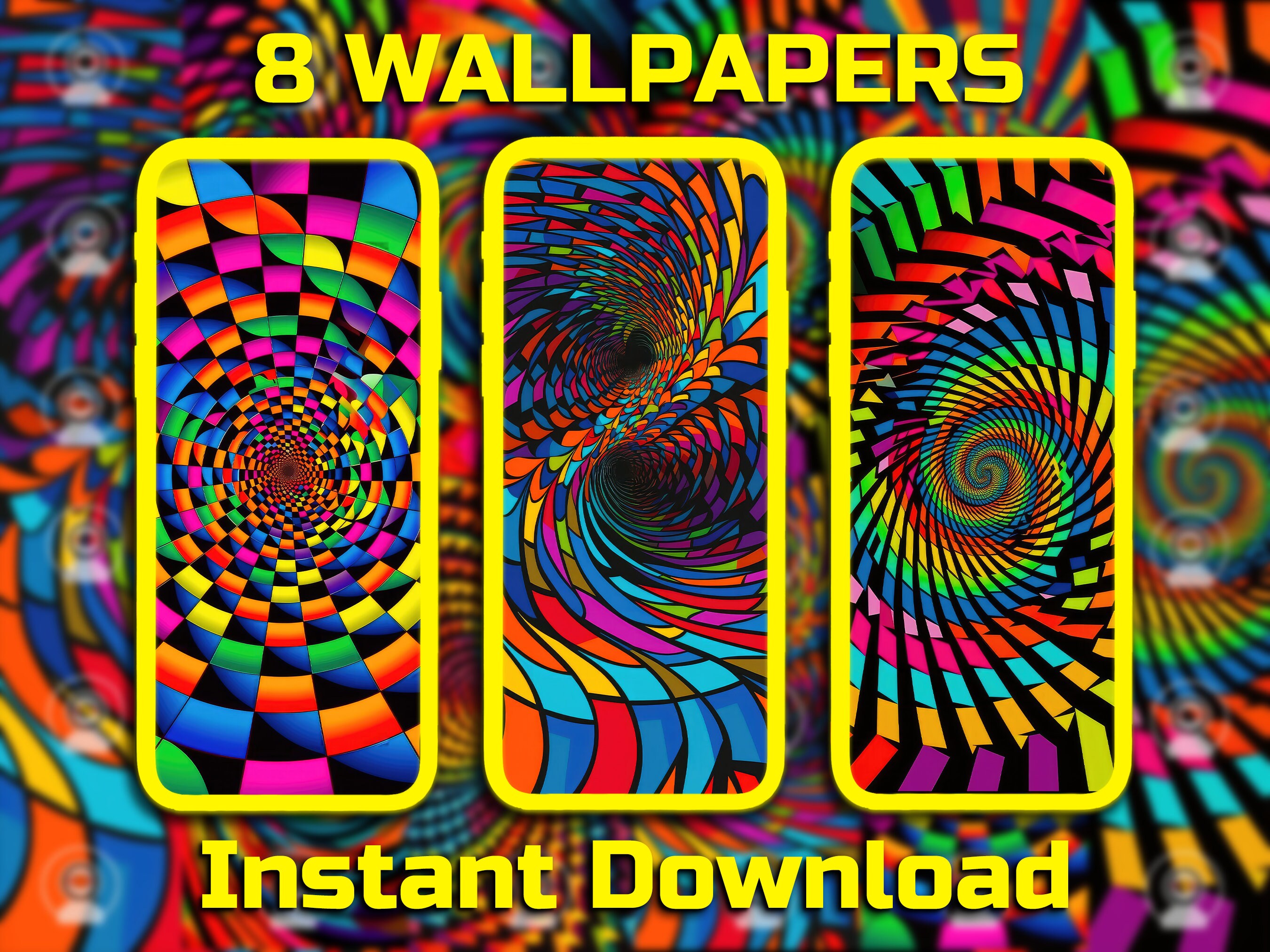 Optical Illusion Backgrounds For Iphone
