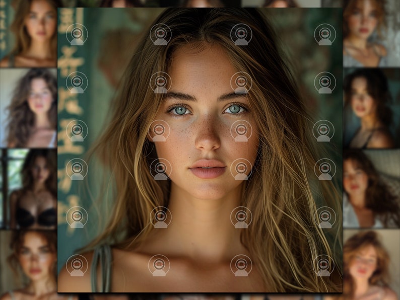 Social Media Profile Portraits 20 IG Model Profile Pictures ...