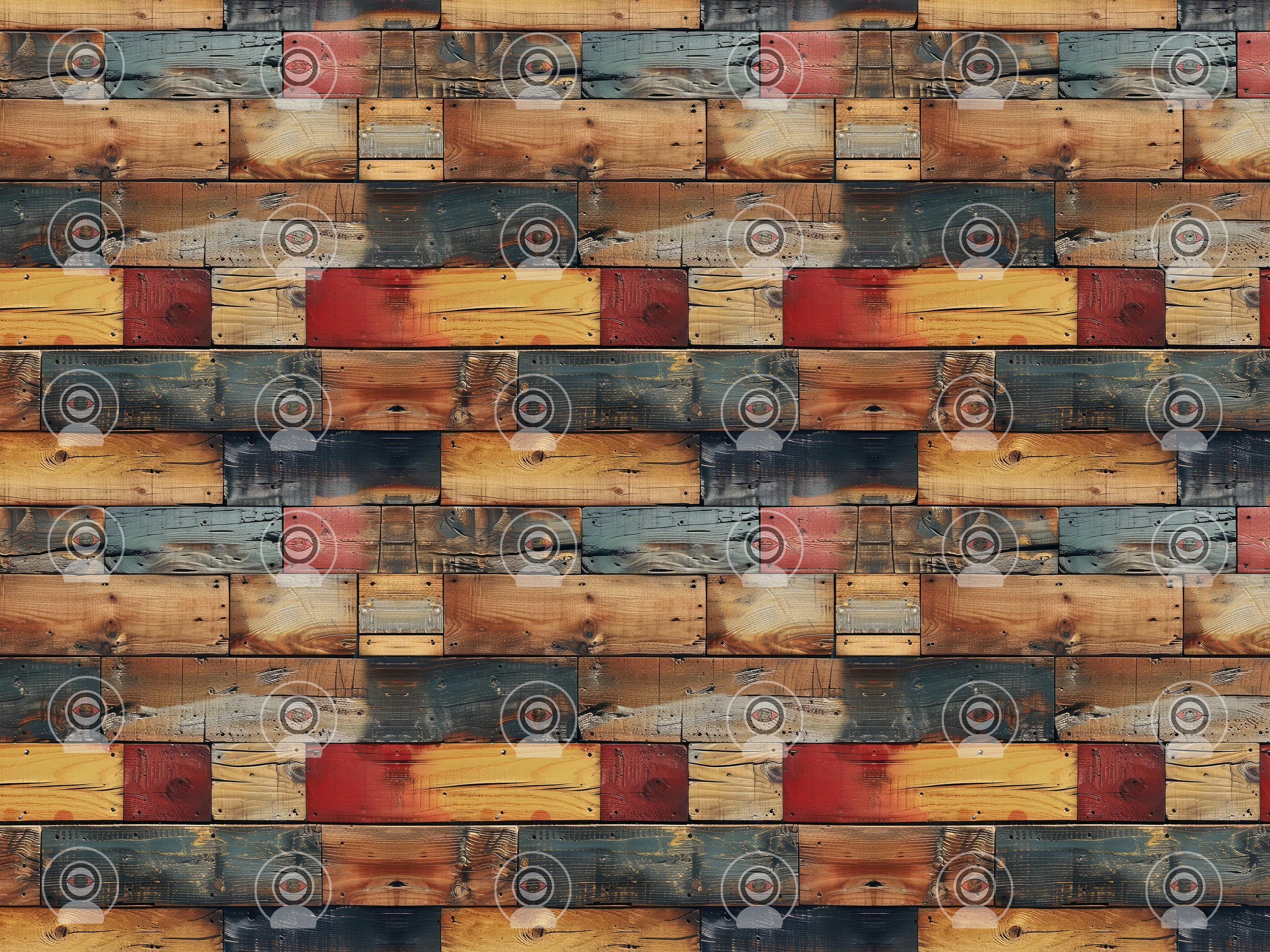 Rustic Wood Seamless Pattern Digital Download Tile Background Country ...