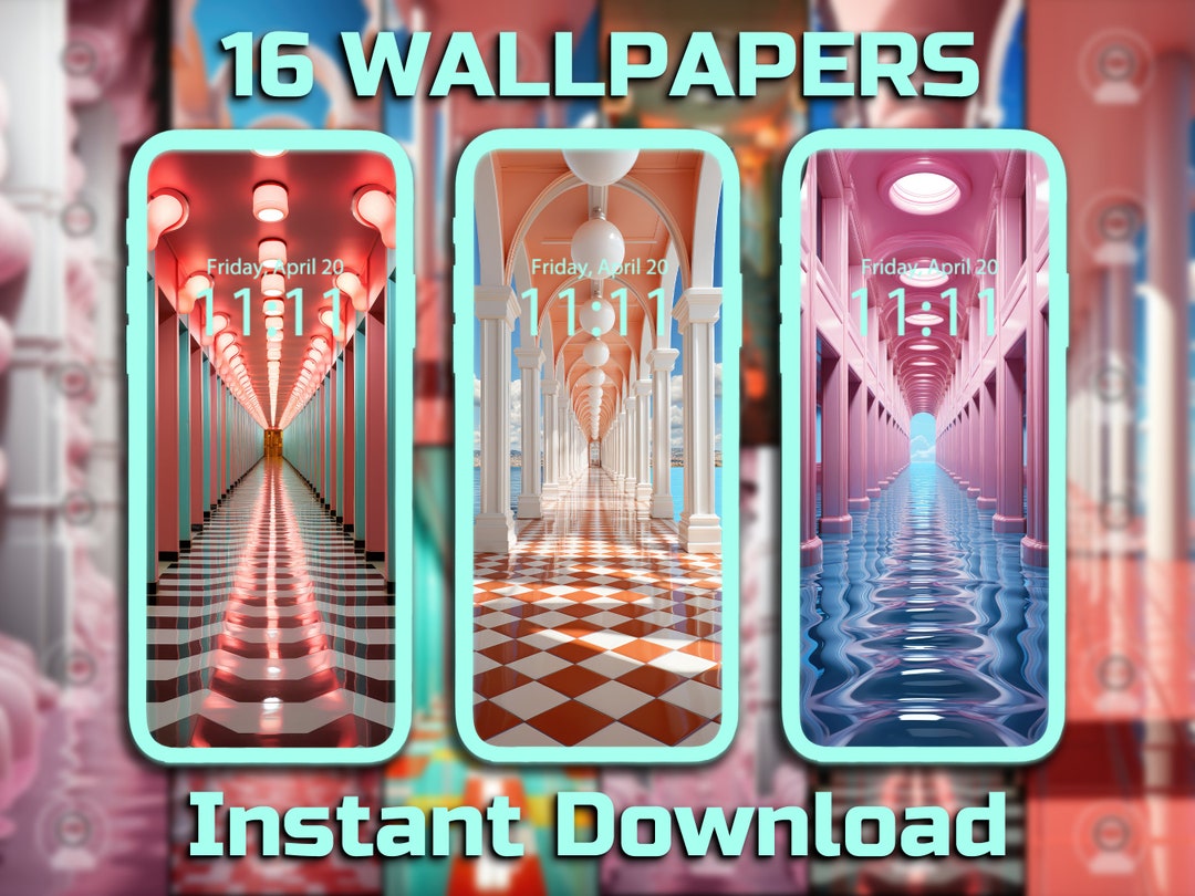 Liminal Spaces Phone Wallpaper 16 Digital Download Backgrounds ...