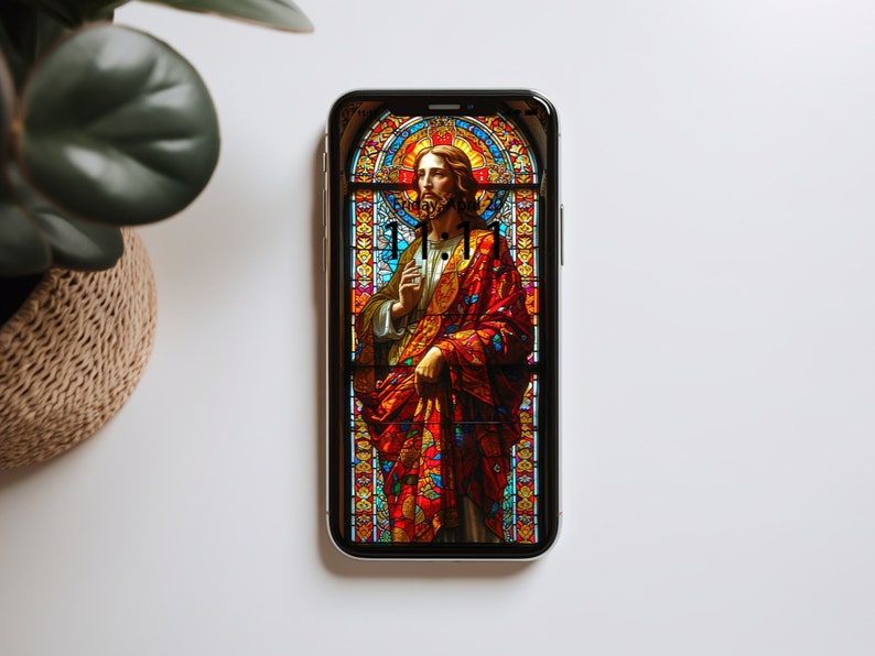 Jesus Christ Phone Wallpaper 8 Digital Download Backgrounds Christian ...