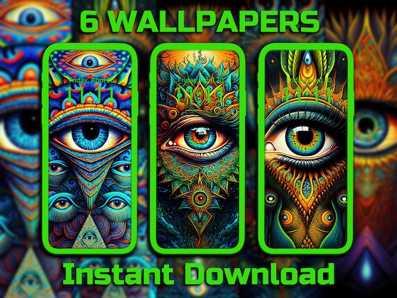 Psychedelic Eye Iphone Wallpapers