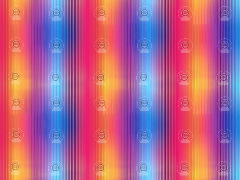 Rainbow Gradient Seamless Pattern Digital Download Tile Background ...