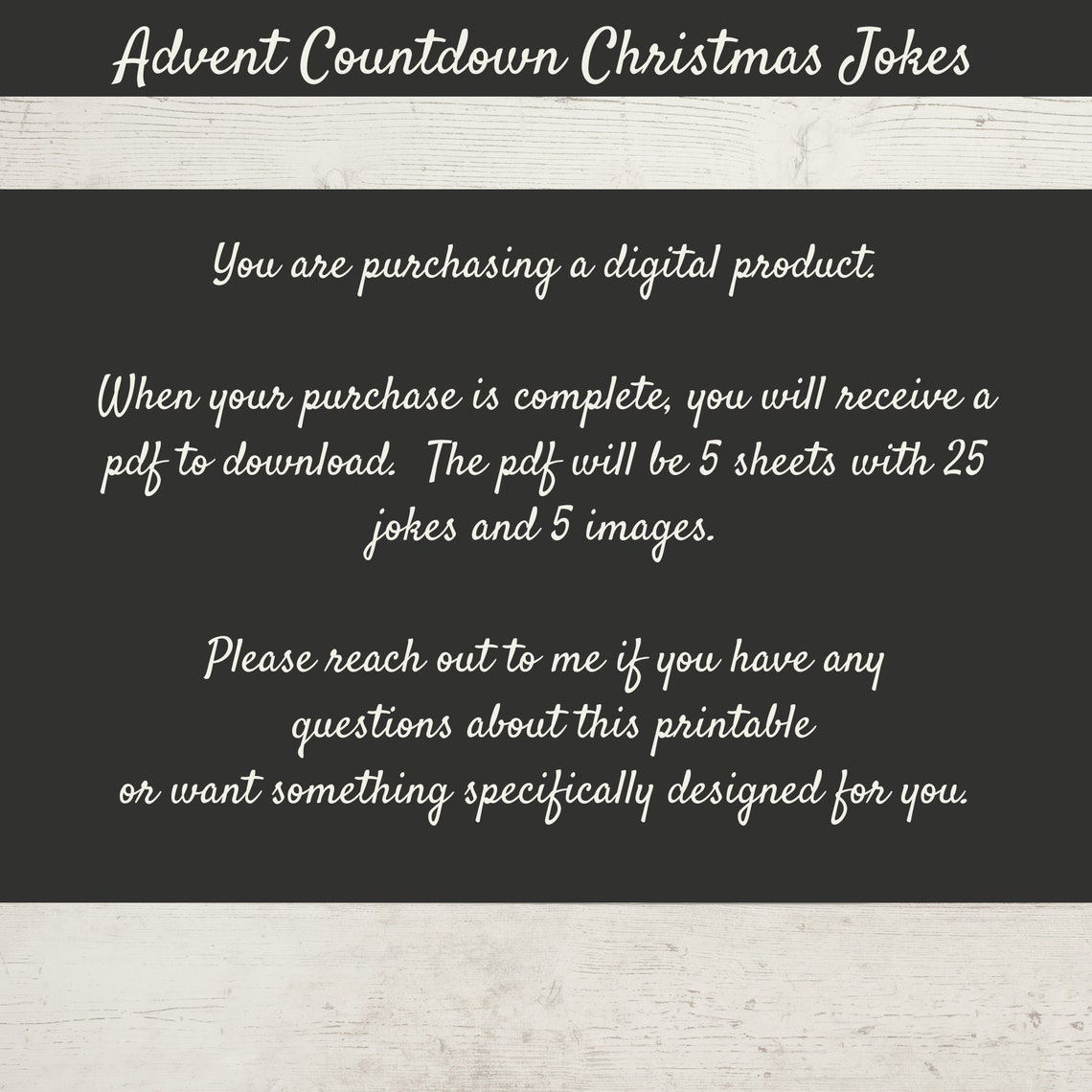 Christmas Jokes for Kids | Advent Calendar Jokes Printable | Christmas ...