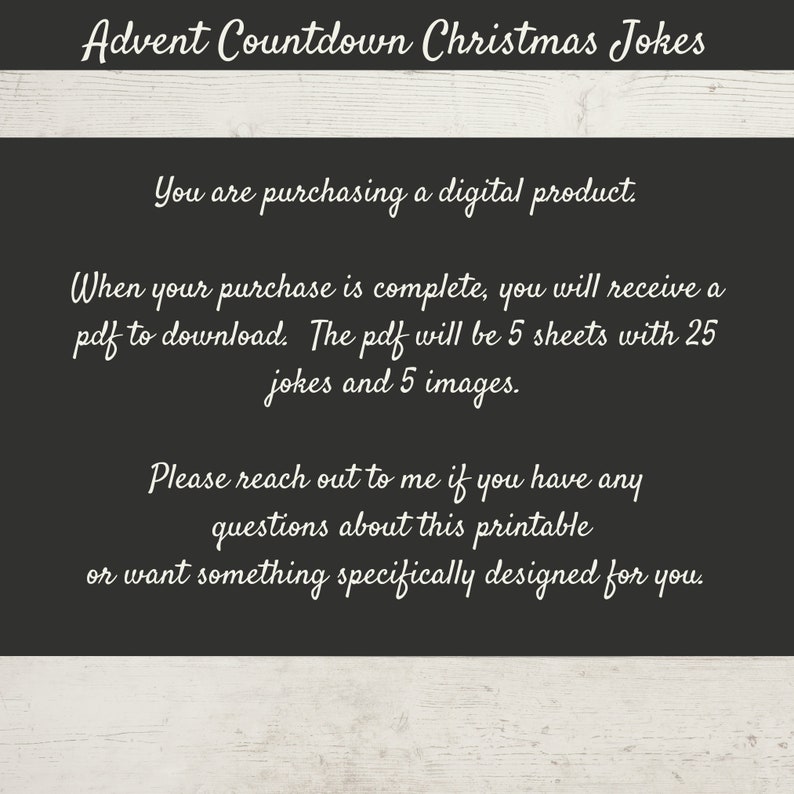 Christmas Jokes for Kids | Advent Calendar Jokes Printable | Christmas ...