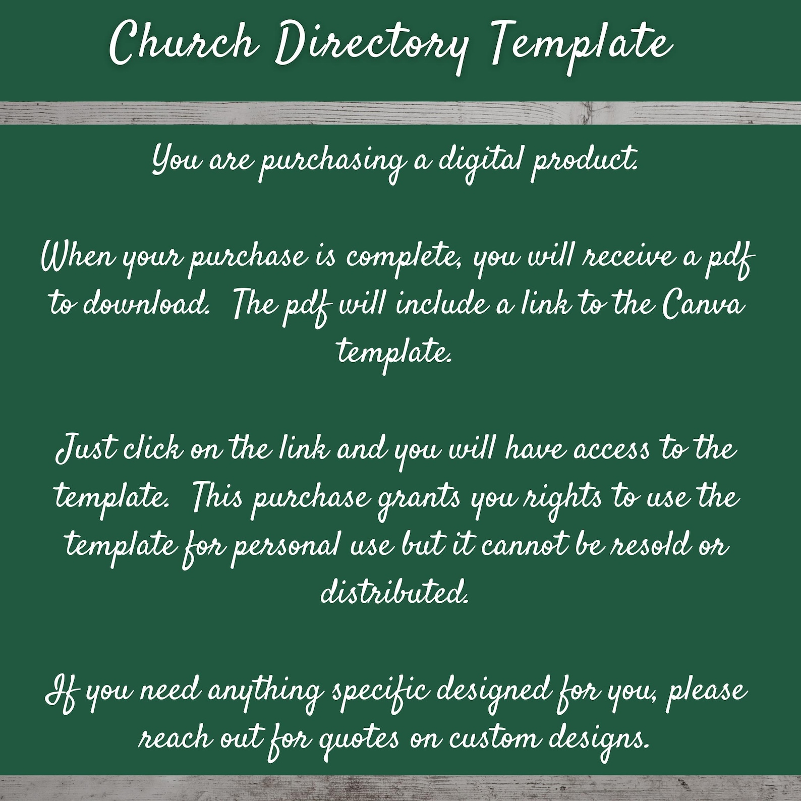 Church Directory Template - Canva - Customize - 8 1/2 X 11 - Membership ...