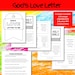 God's Love Letter to Me Craft | Sunday School | VBS | Homeschool ...