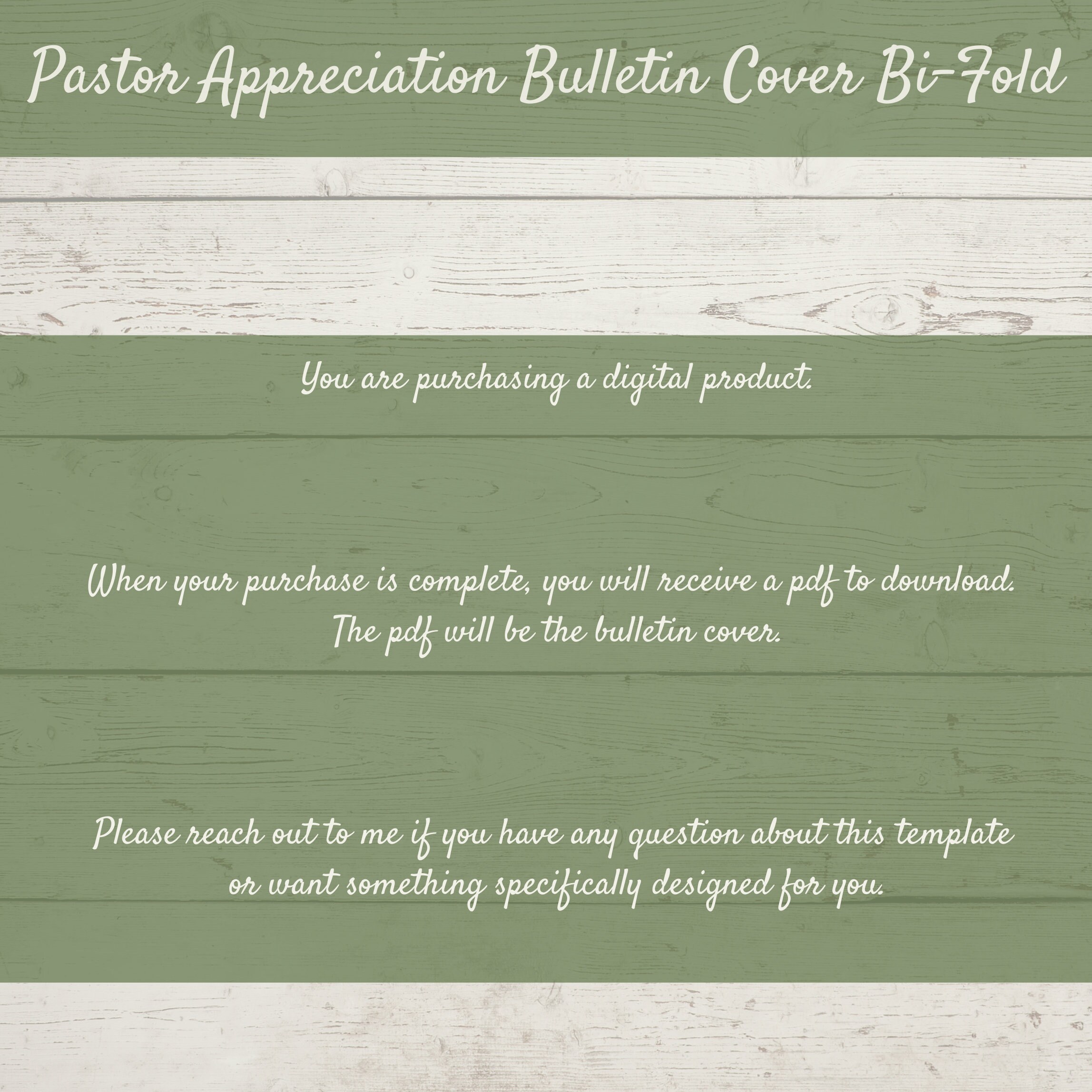 Pastor Appreciation Church Bulletin Cover | Bi-fold Design | PDF | Feed ...
