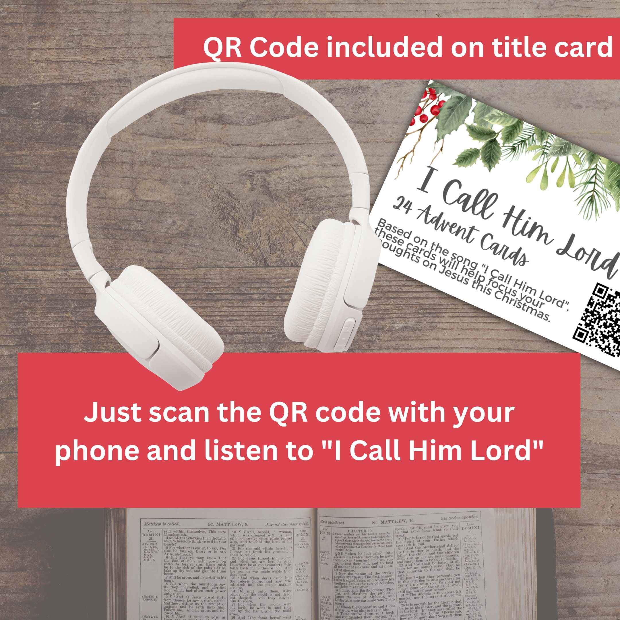 Advent I Call Him Lord | Advent Calendar Printable | Christmas Activity ...