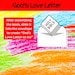 God's Love Letter to Me Craft | Sunday School | VBS | Homeschool ...
