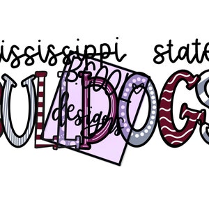 MSU Bulldogs Png - Etsy