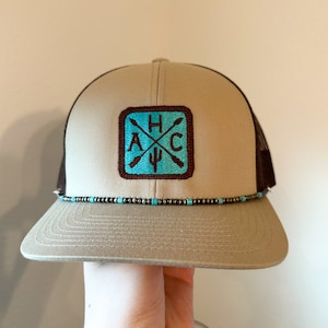 Navajo Pearl & Turquoise (faux) Hat Chain - Trucker Hat Chain ...