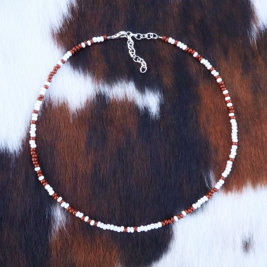 The cowhide Western Choker - Etsy