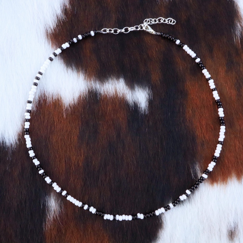 Western Beaded Necklace - Etsy