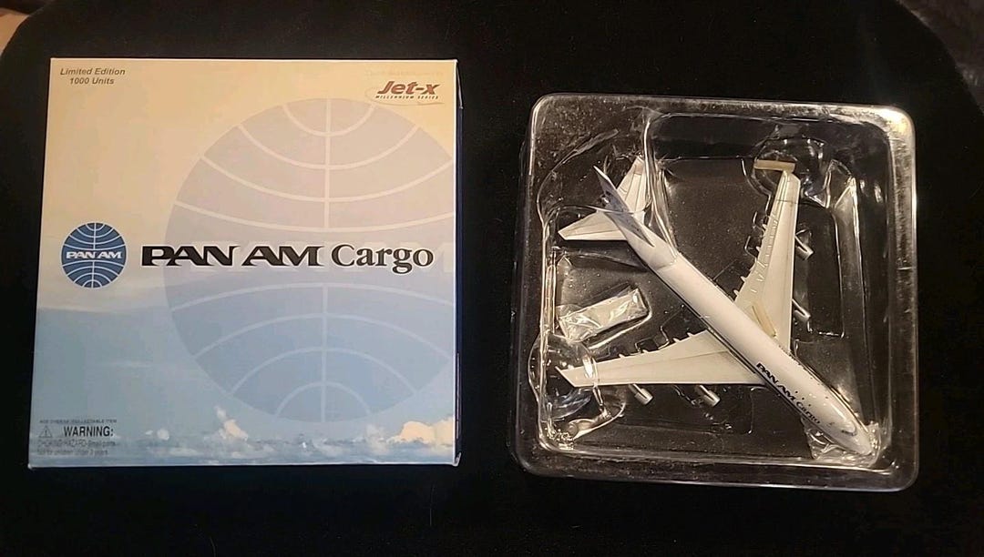 Jet X Pan Am Cargo Limited Edition JX069 - Old Store Stock ~ NIB New ...
