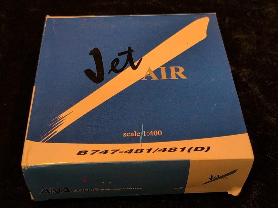 Jet Air, Saito's Aviation Japan, Ana B747-481/481(D) Item J-009, 1:400 ...