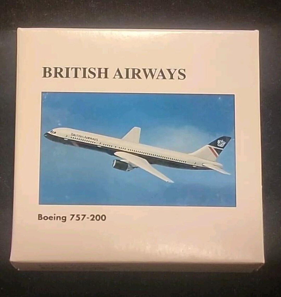 Herpa British Airways Boeing 757 200 503662 1: 500 Old Store Stock MIB ...