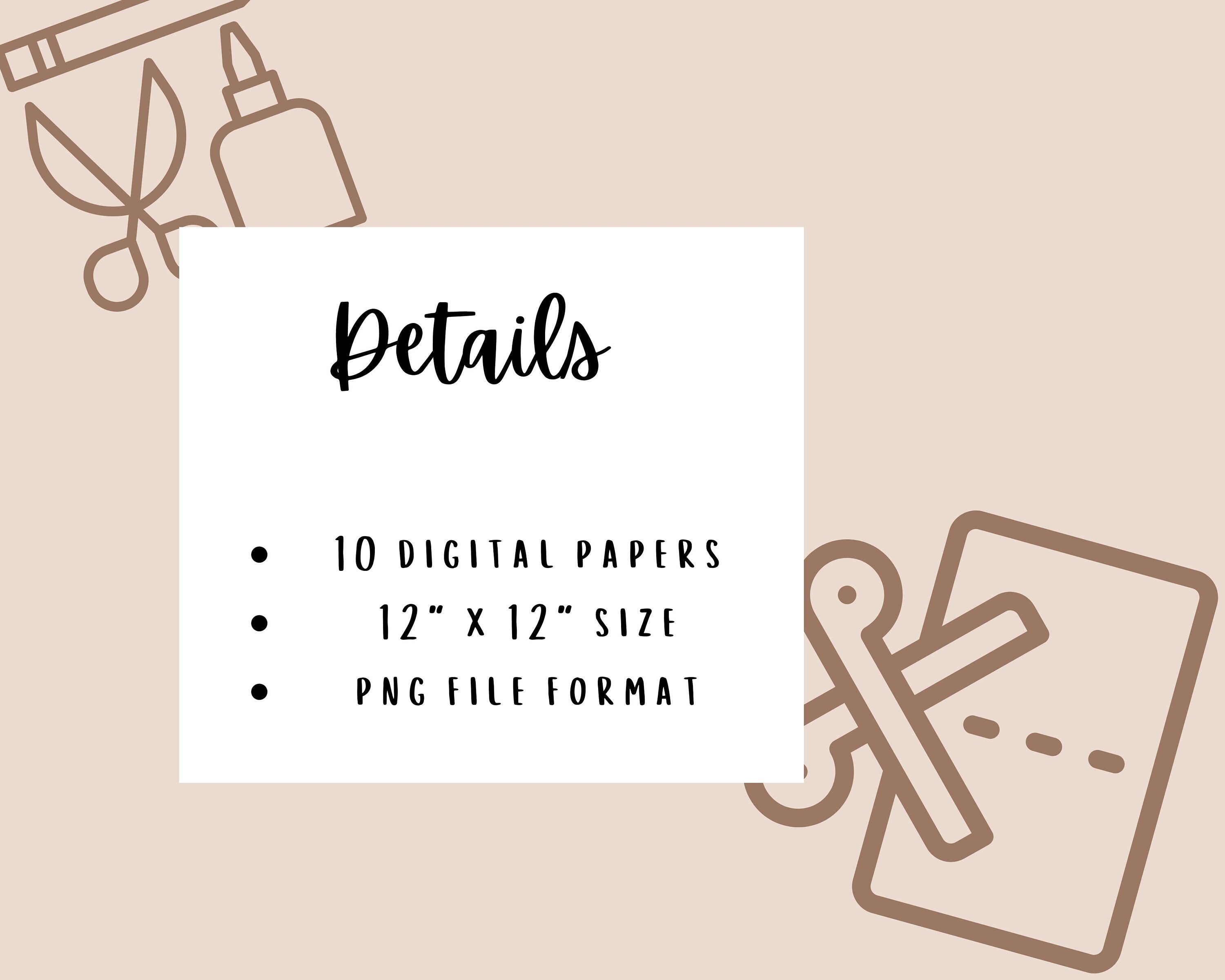 Boho Abstract Digital Paper Beige 10 Pack Bundle Neutral - Etsy