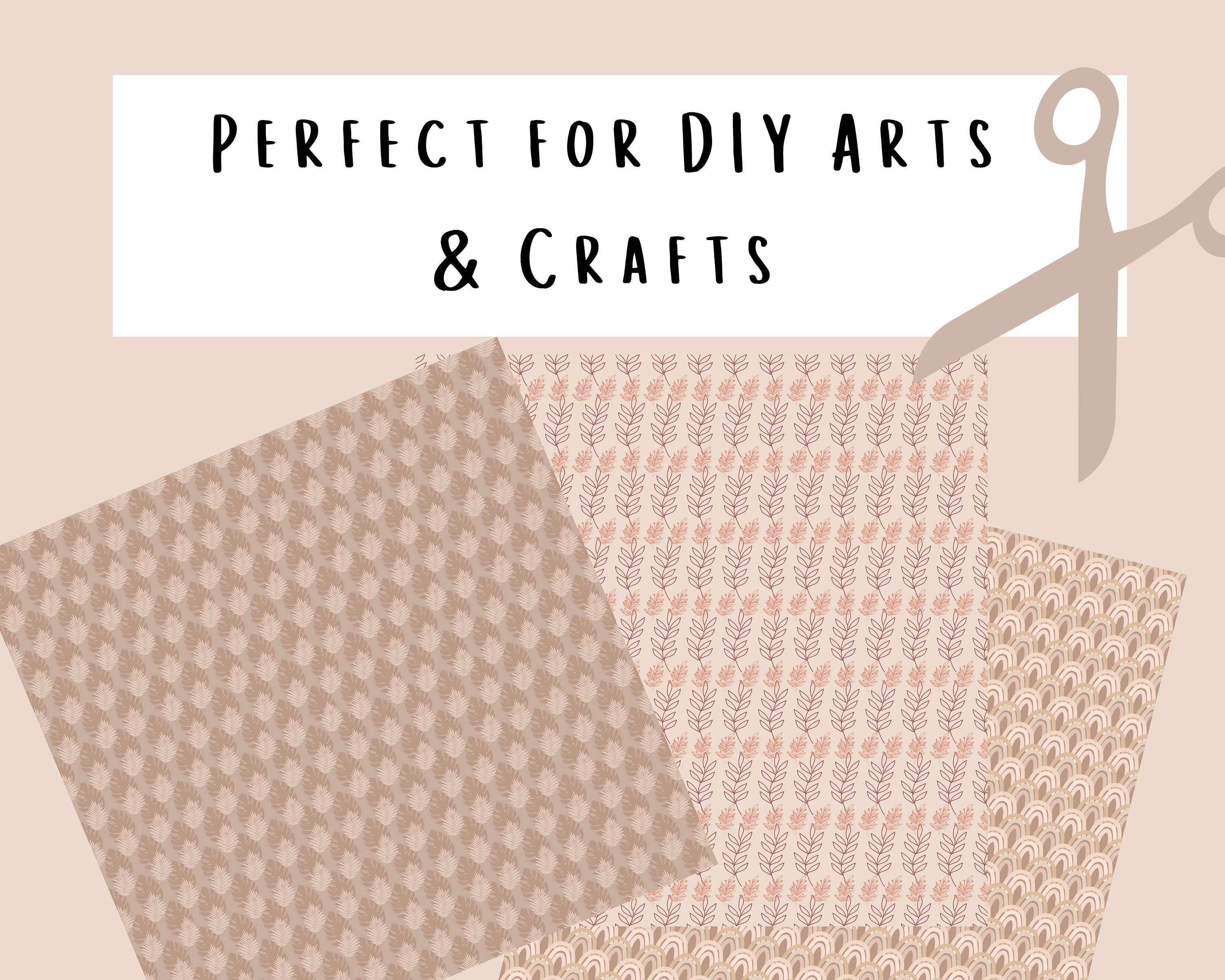 Boho Abstract Digital Paper Beige 10 Pack Bundle Neutral - Etsy