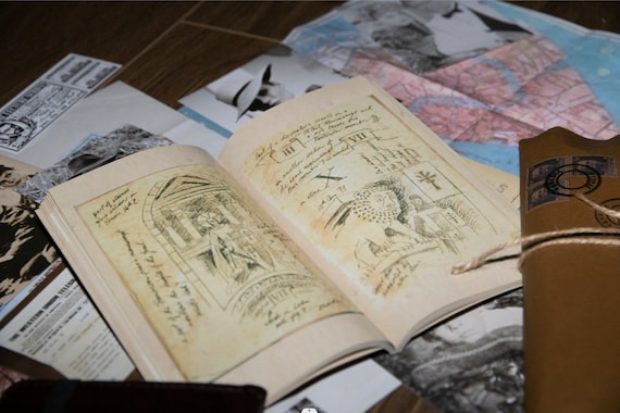 Grail Diary Indiana Jones Journal Indiana Jones Diary Indiana - Etsy
