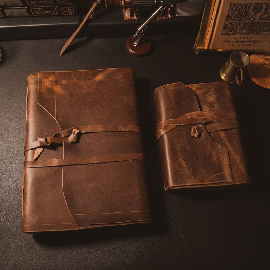 Vintage Handmade Old Notebook Mystery Handbook Personalized Burlap ...