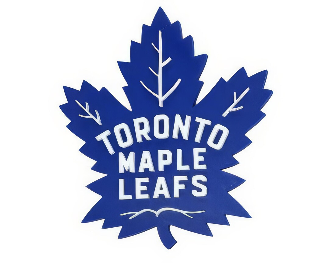 Toronto Maple Leafs 3D Printed NHL Logo TML - Etsy