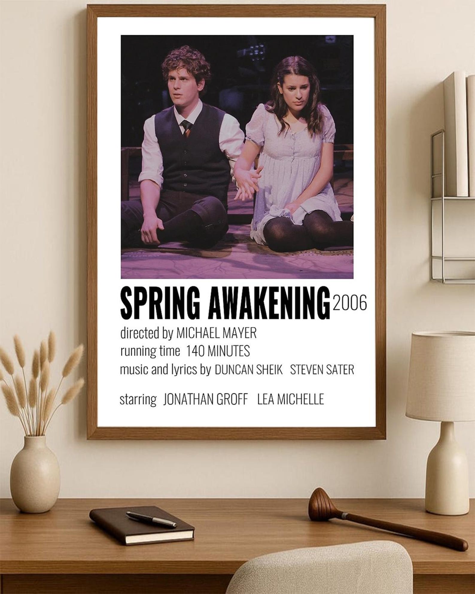 Spring Awakening Music Poster – Minimalist Movie Poster, Home ...