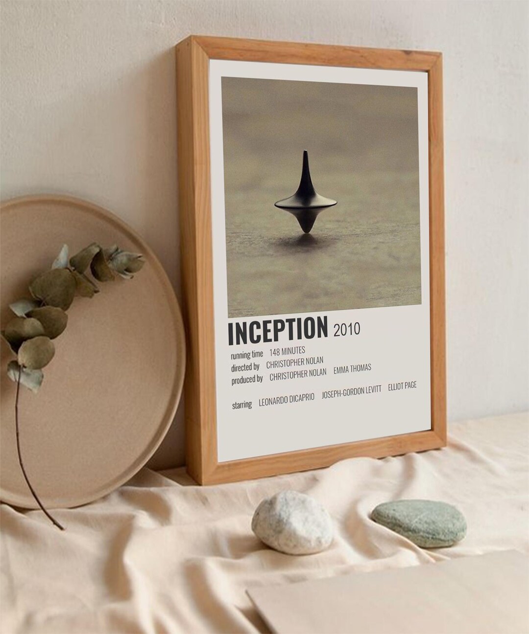 Inception Movie Poster - Decorate Living Room, Study Room, Give as Gift ...