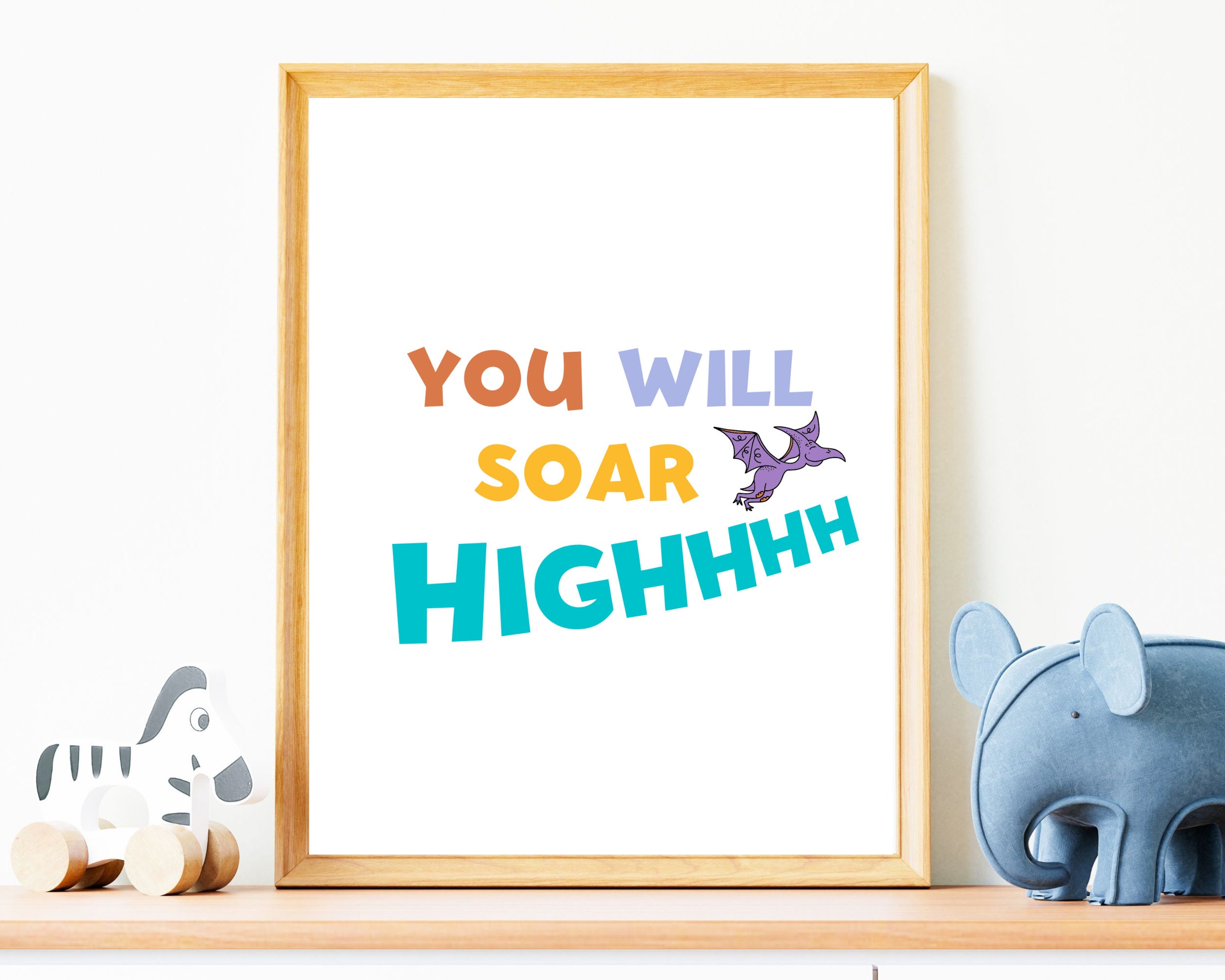 Speech Therapy Poster Digital Download, You Will Soar High Print ...